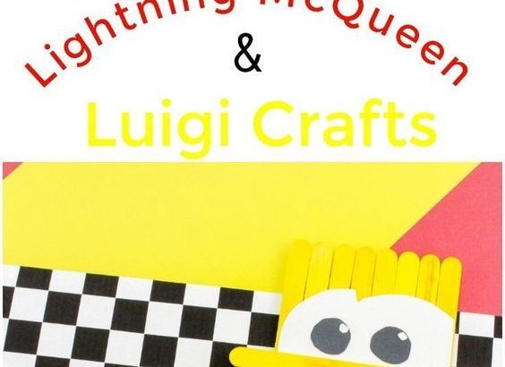 Disney Pixar Cars Popsicle Stick Crafts para niños, Great Craft idea ...